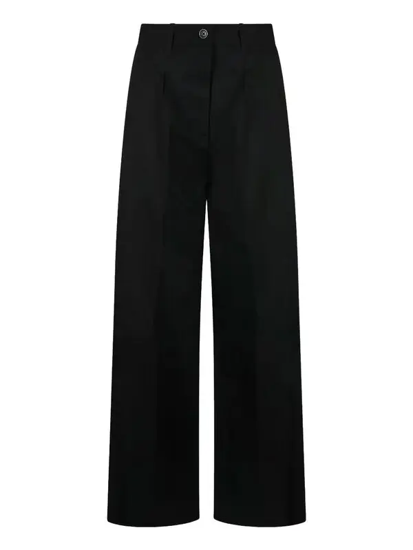 NINE:INTHE:MORNING Straight Trousers - Black