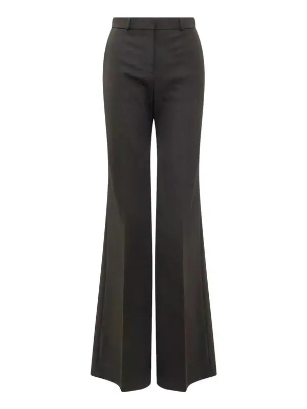 DEL CORE Flared Trousers - Black
