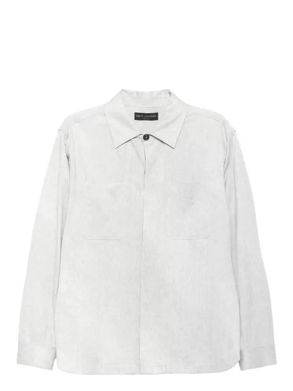 BRETT JOHNSON Long-sleeved Shirt - Grey