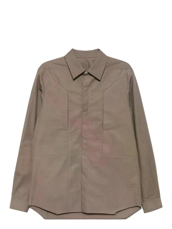 Rick Owens Fogpocket Shirt - Grey