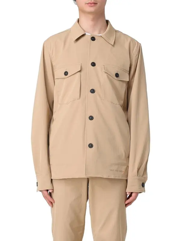 SAVE THE DUCK Long Sleeve Utility Jacket - Camel