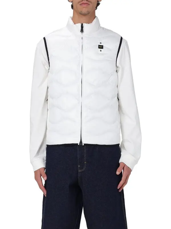BLAUER. Vest - White