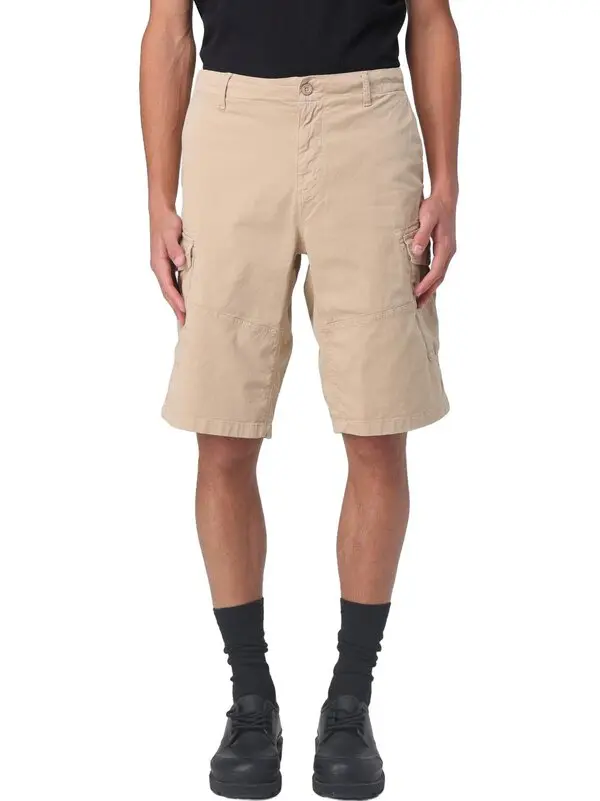 BLAUER. Shorts - Beige