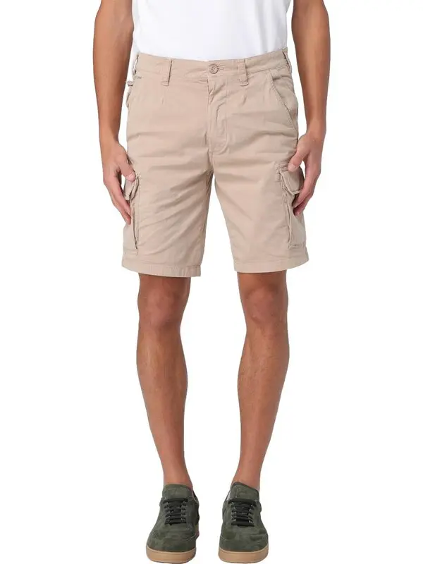 BLAUER. Shorts - Beige