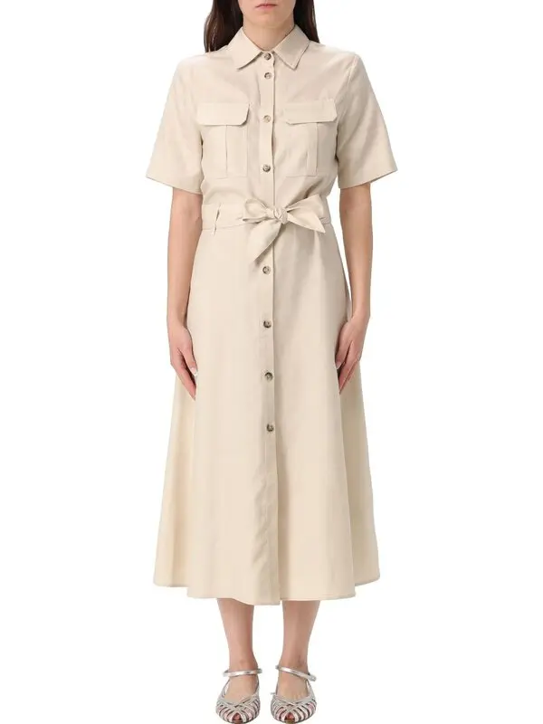 Woolrich Shirt Dress - Beige