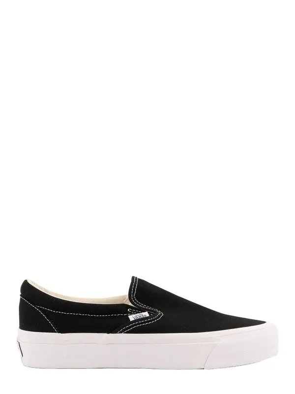 VANS Checkerboard Slip-on Sneakers - Black
