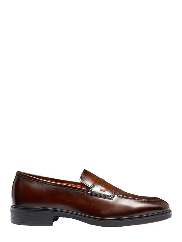 Santoni Loafers - Dark