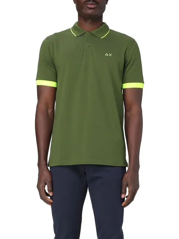 SUN 68 Polo Shirt - Green