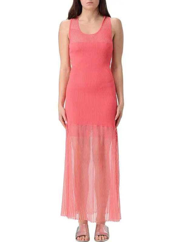 Pinko Maxi Dress - Coral