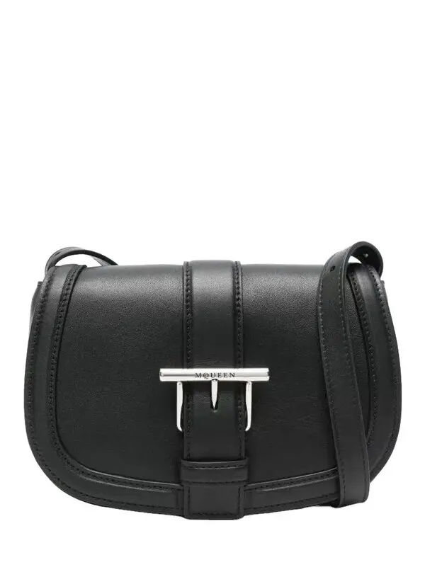 Alexander McQueen Mini T-bar Satchel - Black
