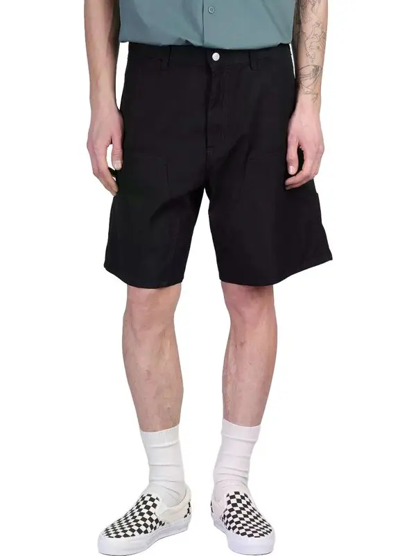 Carhartt Work In Progress Cotton Shorts - Black