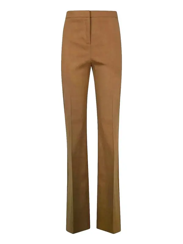 Pinko Flared High-rise Trousers - Brown