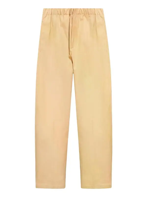 JIL SANDER Tapered Trousers - Yellow