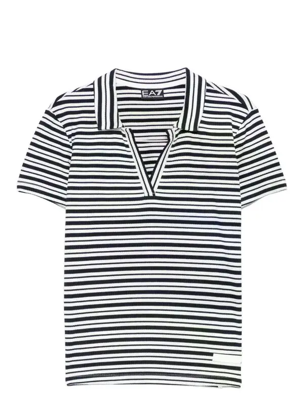 Emporio Armani Striped T-shirt - Black