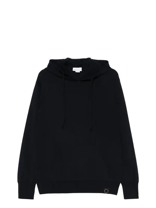 Stella McCartney Slouchy Drawstring Hoodie - Blue