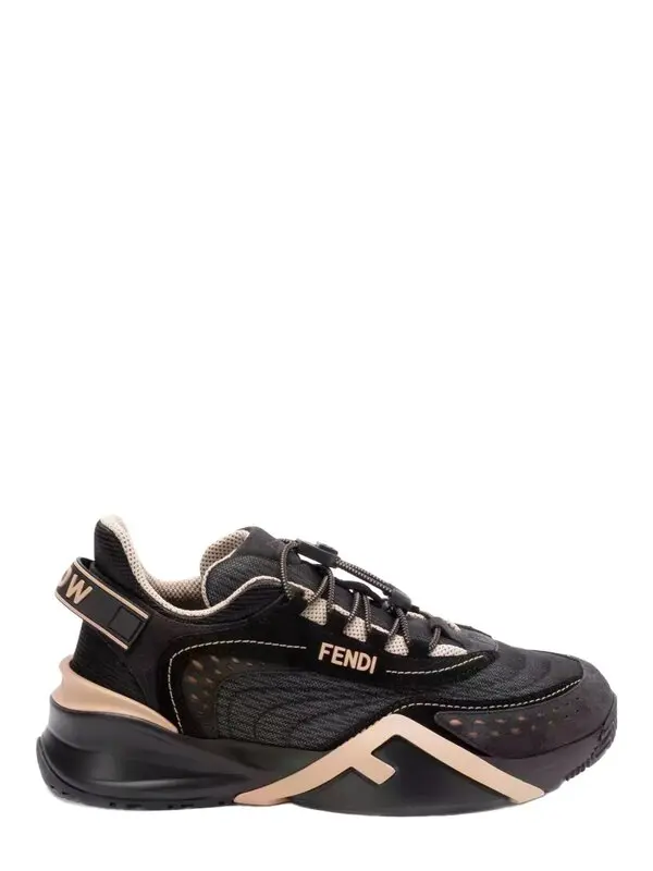Fendi Flow Mesh Sneakers - Black