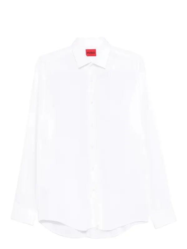 Hugo Satin Shirt - White