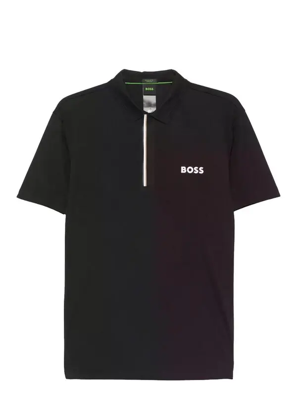 BOSS Paddytech Pro Polo Shirt - Black