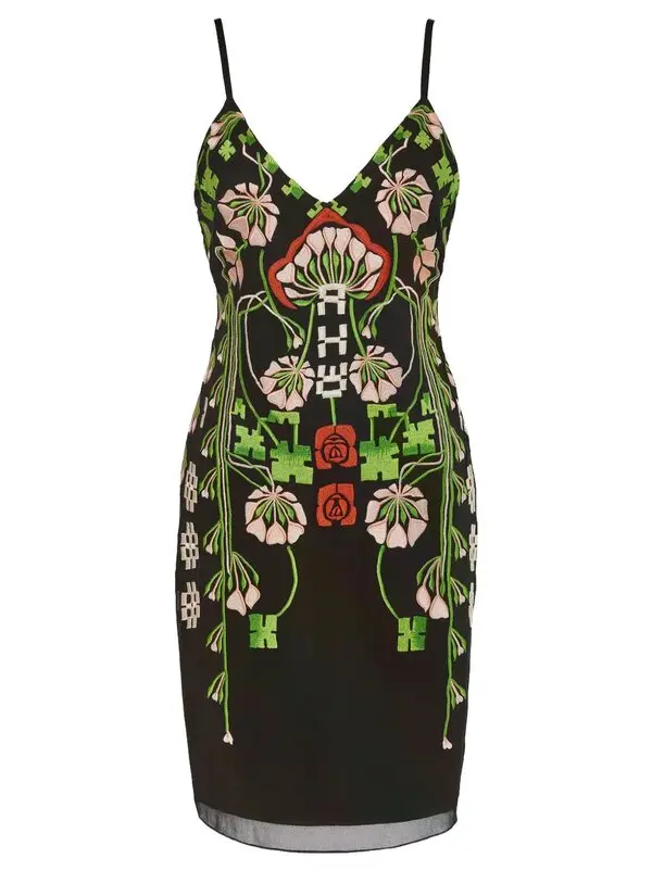 TEMPERLEY LONDON Casa Mini Dress - Black