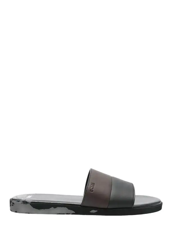 BOSS Logo Slides - Black