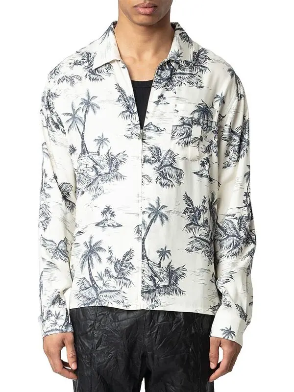 Zadig&Voltaire Suzy Tropical Regular Fit Shirt - Judo