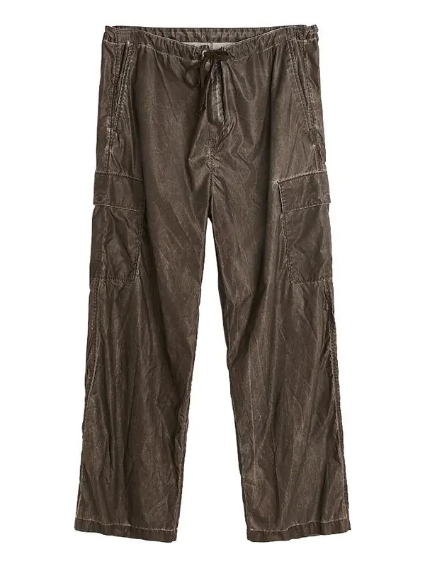Our Legacy Washed Straight Fit Drawstring Trousers - Brown