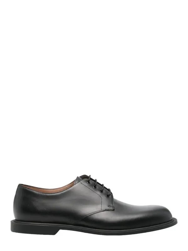 THE ROW Nic Derby Shoes - Black