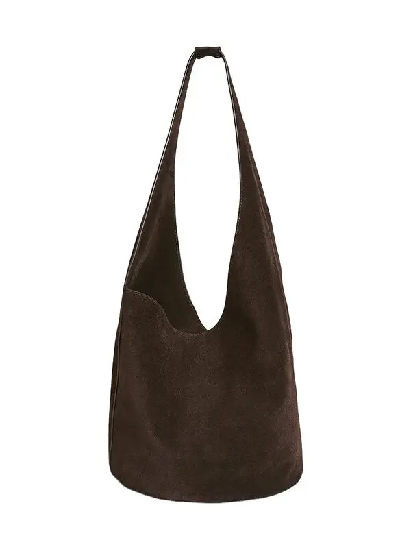 REFORMATION Medium Silvana Suede Bucket Bag - Boss