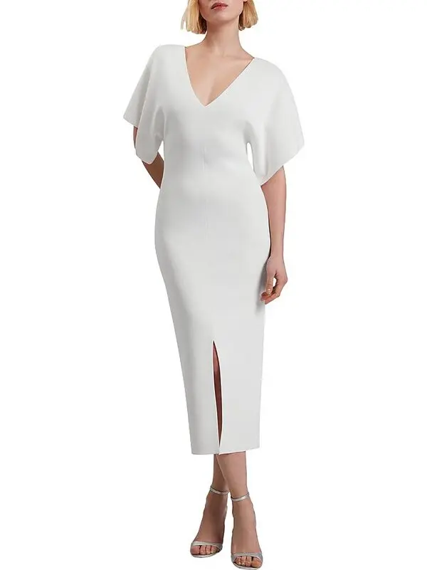 Ted Baker London Rebexxa Midi Dress - Ivory