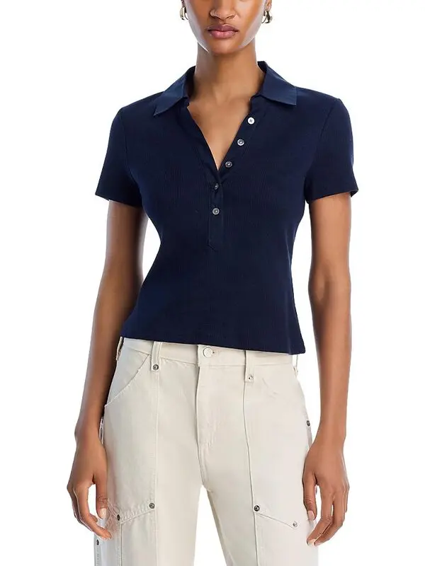 Veronica Beard Kearney Top - Navy