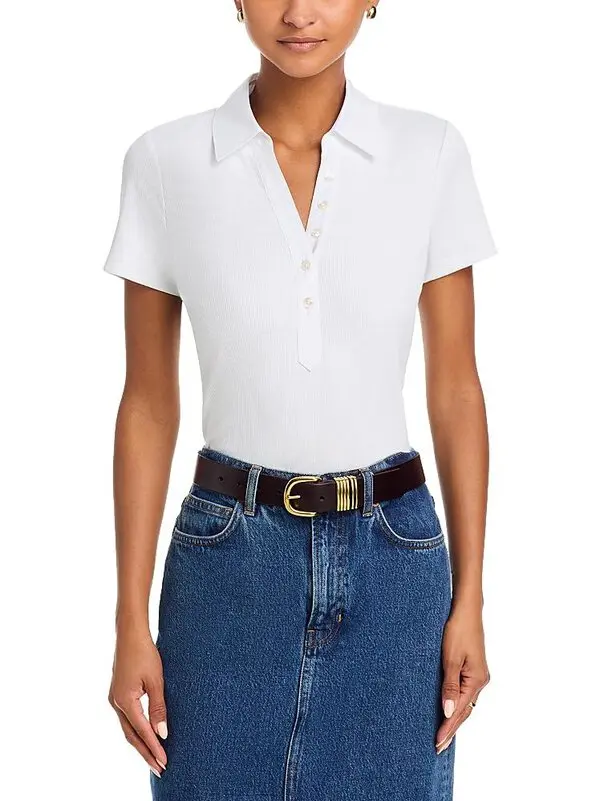 Veronica Beard Kearney Top - White