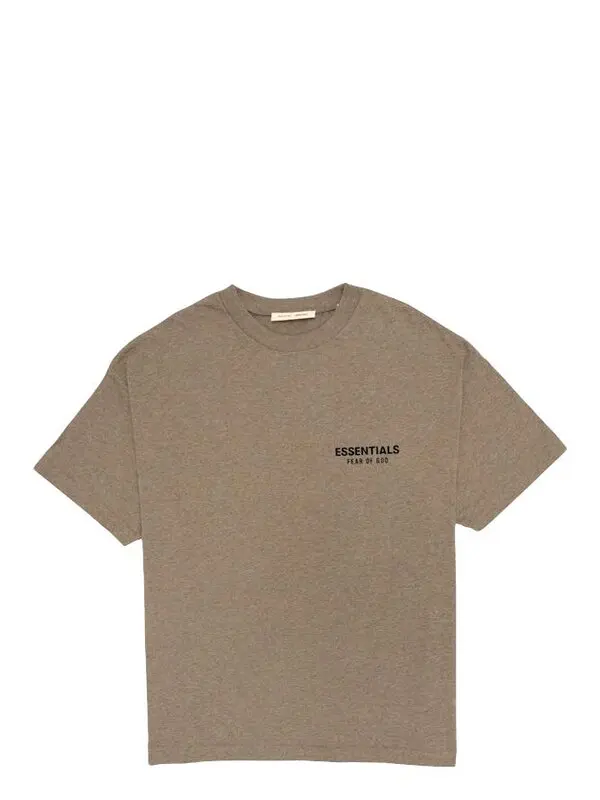 Fear Of God Essentials Classic Short Sleeve Tee Shirt - Homestead Heather