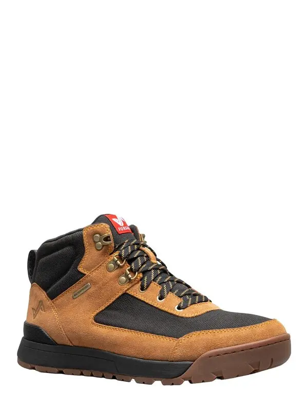 FORSAKE Fifteen Mid Hiking Shoe - Tan/ Black