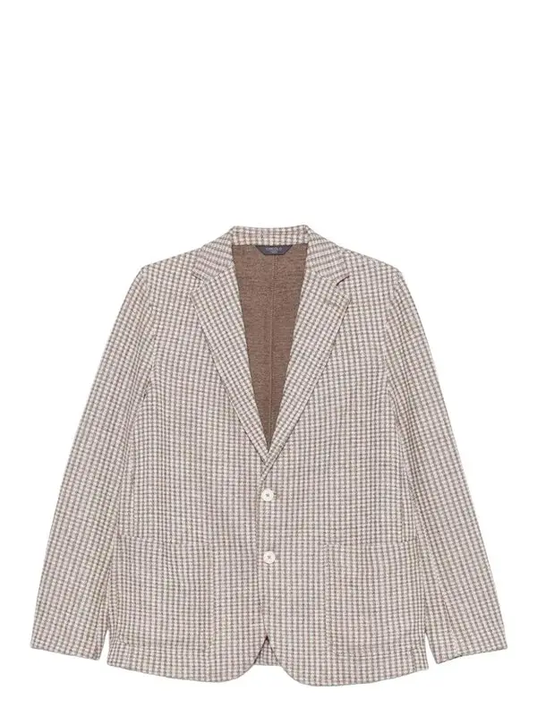 CIRCOLO 1901 Cotton And Linen Blend Jacket - Beige