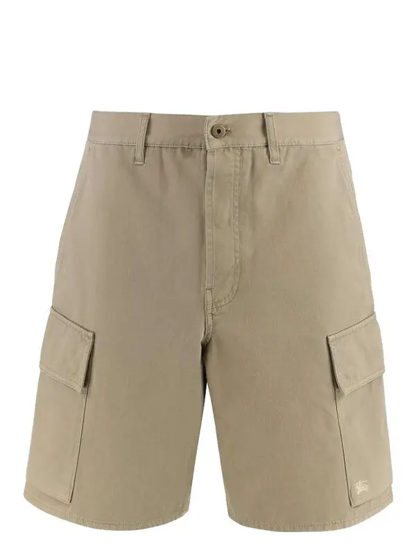 Burberry Cotton Bermuda Shorts - Beige