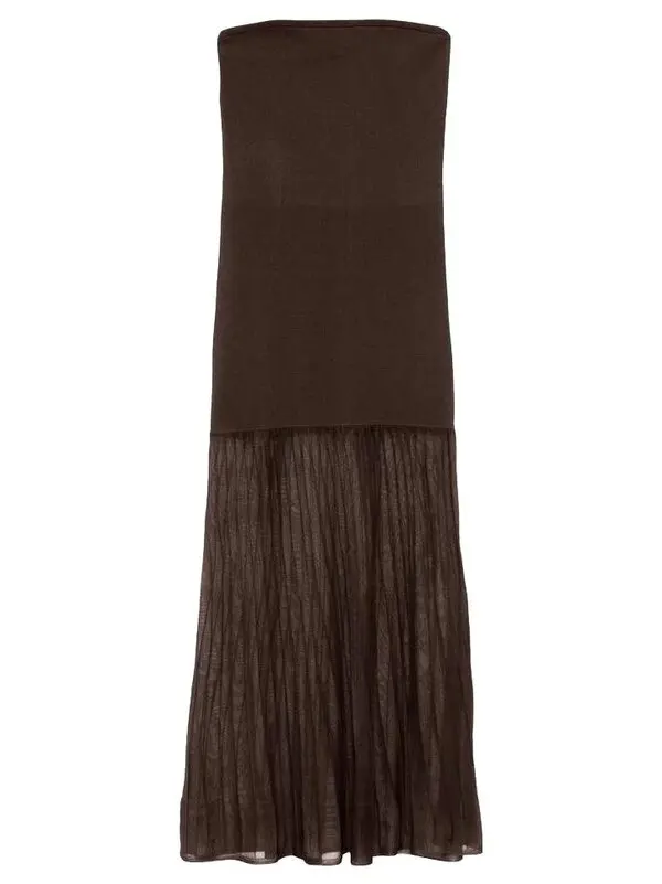 MALINA Isola Choco Dress - Brown
