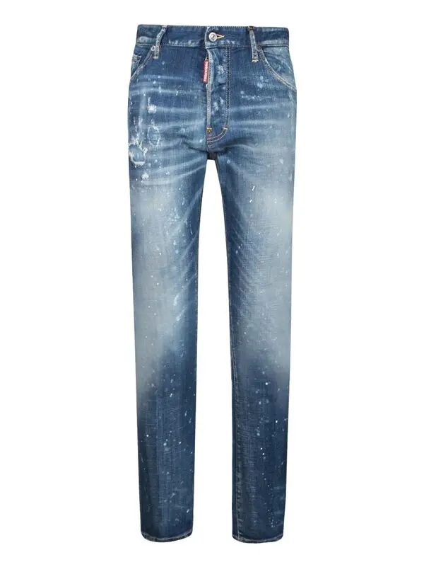 Dsquared2 Slim Fit Trousers - Blue