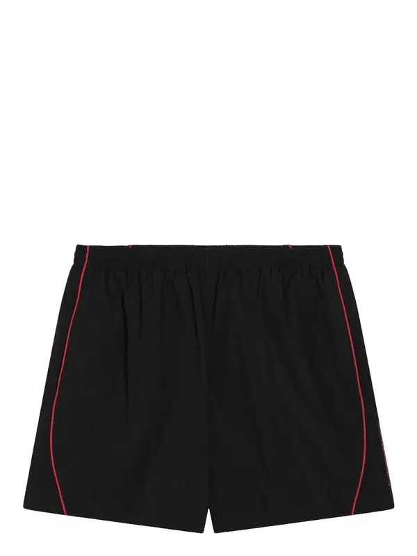Balenciaga Technical Short With Logo - Black