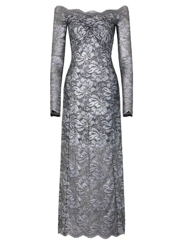 Rabanne Long Dress - Silver