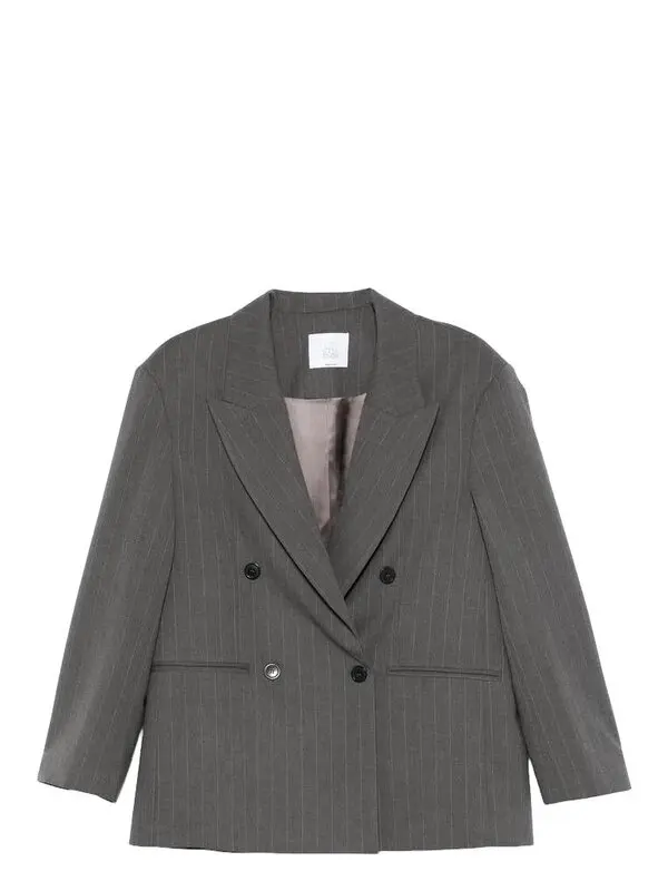 LE SULLY STUDIO Double-breasted Jacket - Grey
