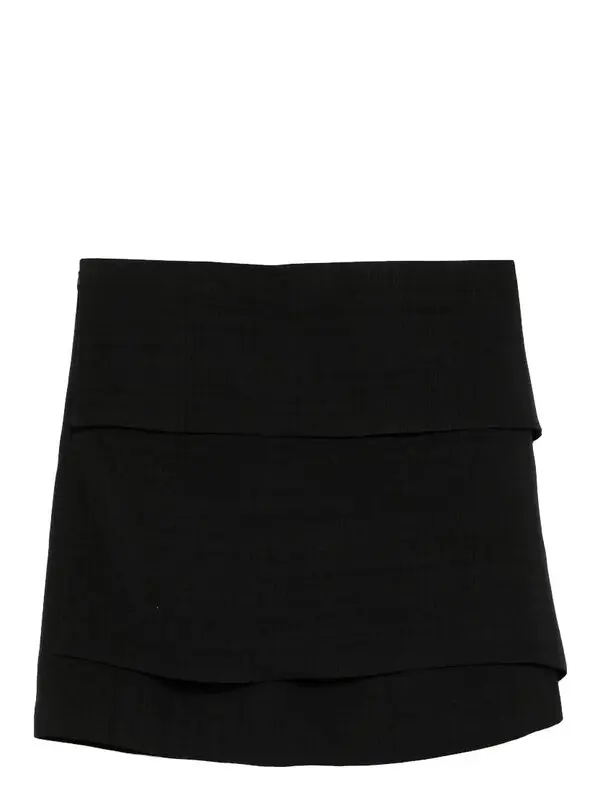 HERSKIND Wrap Skirt - Black