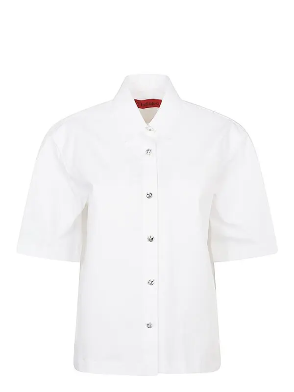 THE LATEST Cotton Shirt - White