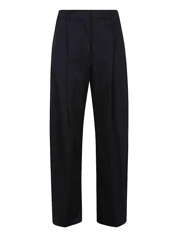 THE LATEST Billie Cotton Trousers - Blue