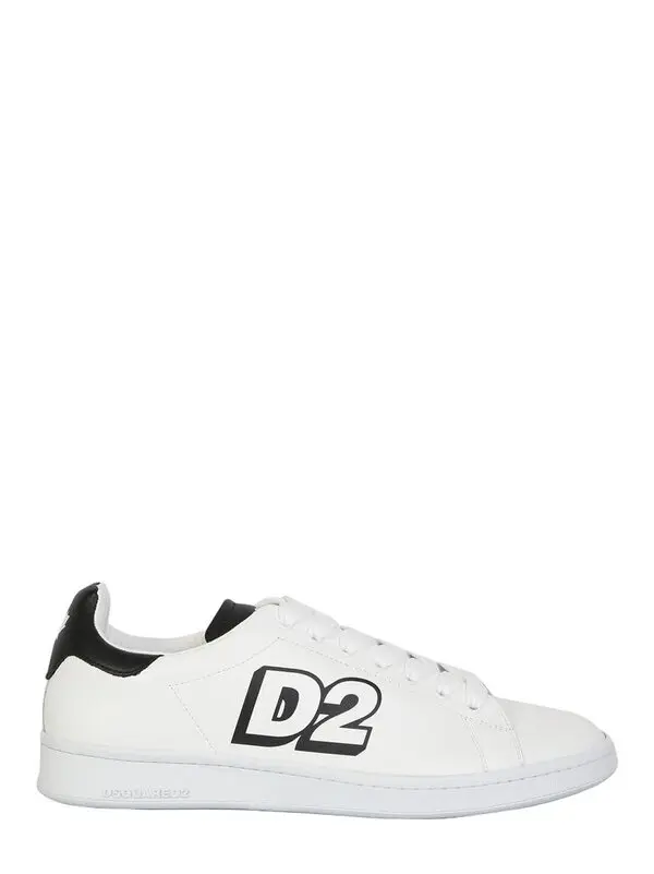 Dsquared2 Low-top Lace-up Sneakers - White