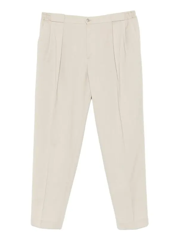 BRIGLIA 1949 Pleated Trousers - Beige