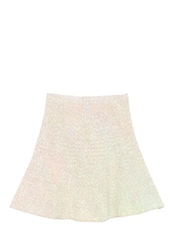 Fabiana Filippi Tweed Mini Skirt - Neutrals