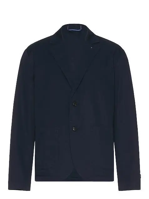 Scotch & Soda Unconstructed Relaxed Blazer - Navy