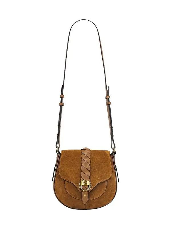 Isabel Marant Altay Small Shoulder Strap Bag - Cognac