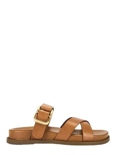 Schutz Vivienne Sporty Sandal - Cuoio Brown