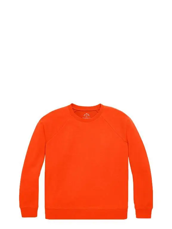 PRIMARY Crewneck French Terry Sweatshirt - Pumpkin
